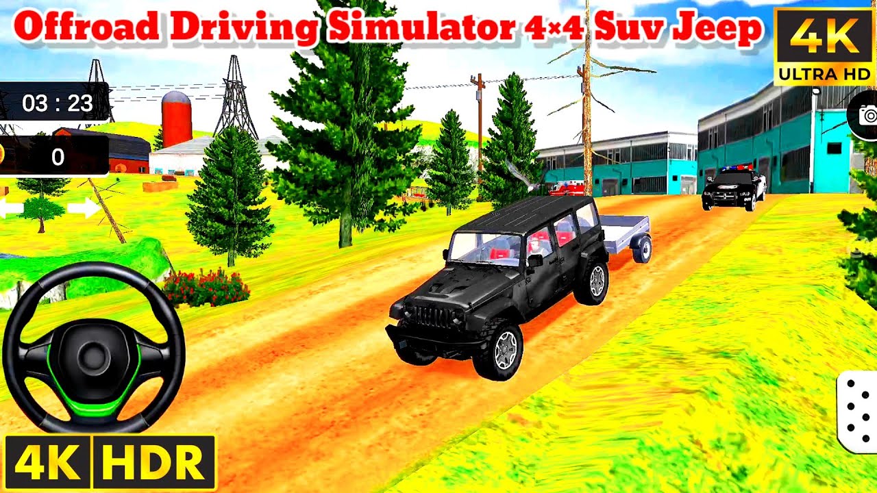 Offroad League Android || Off Road 4×4 Driving Simulator Gameplay || Offroad Jeep Driving ...
