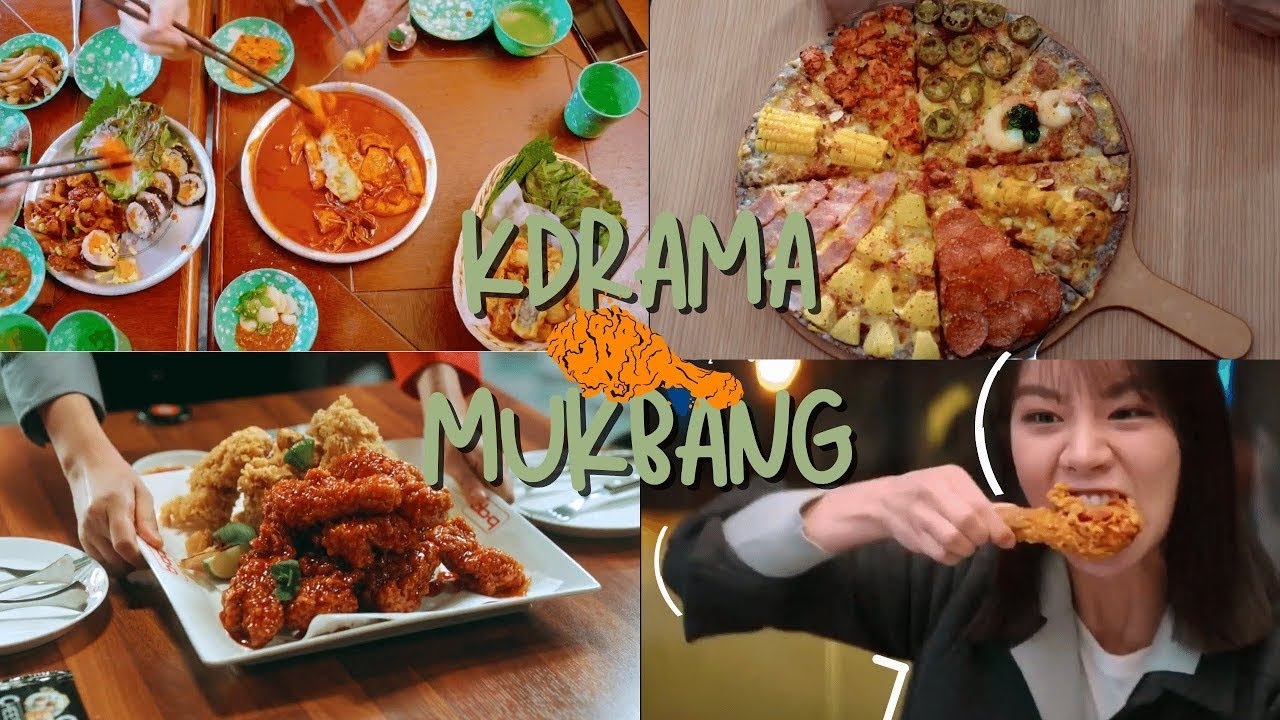 Try not to eat kdrama eating mukbangs| delicious eating mukbangs in K ...