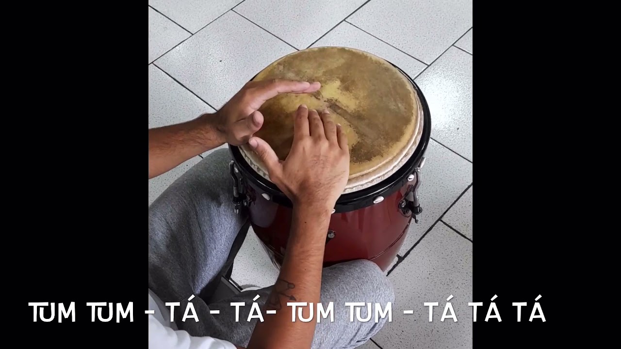 Aula de atabaque #2: Demonstração do Congo (Como tocar atabaque ) - YouTube