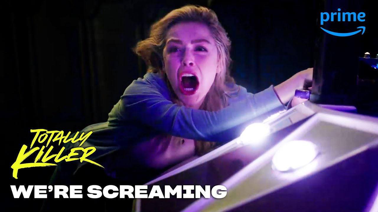 Every Time We Screamed While Watching Totally Killer | Prime Video - YouTube