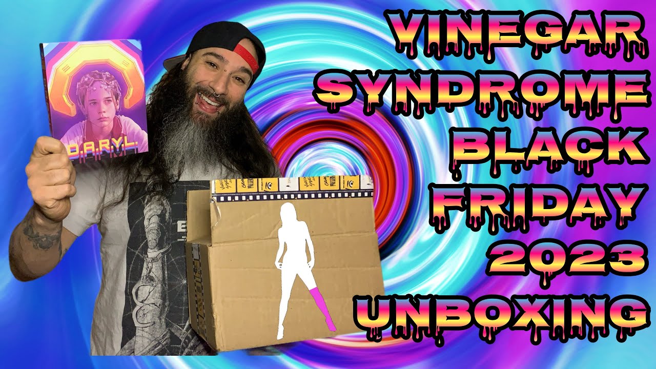 Vinegar Syndrome Black Friday 2023 Unboxing | D.A.R.Y.L. | Existenz ...