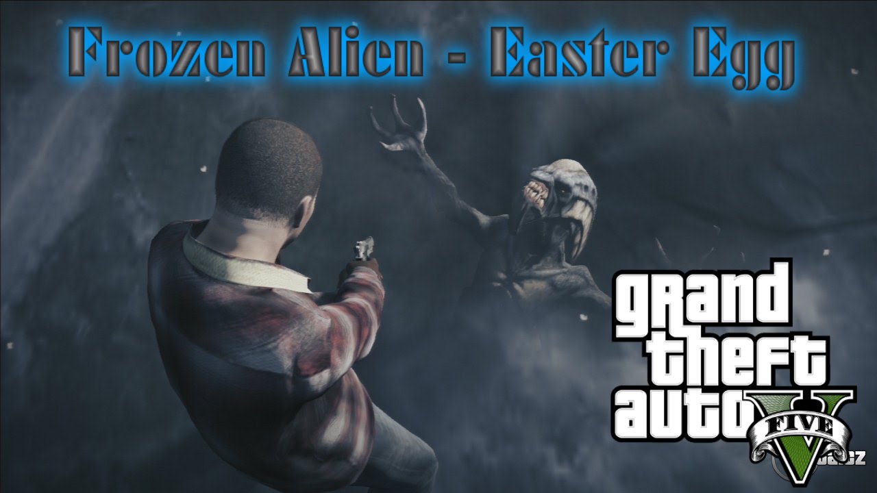 Grand Theft Auto V - Alien easter egg - First mission - [PS4] - YouTube