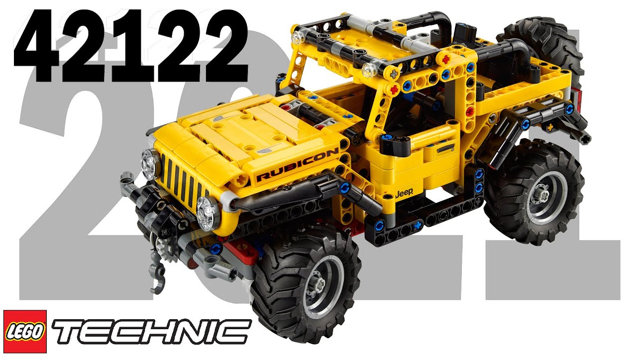 LEGO Technic 42122 Teaser – Jeep Wrangler Rubicon 2021 First Sight ...