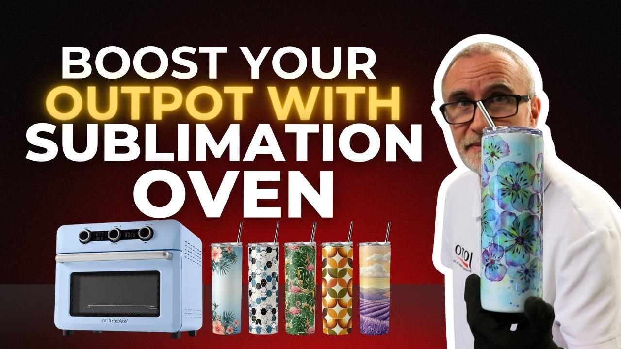 Sublimation Oven For Tumblers | Full Wrap Tutorial (Easy Step-by-Step ...