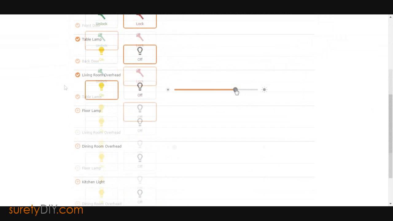 How To Set Up Scenes in Alarm.com - YouTube