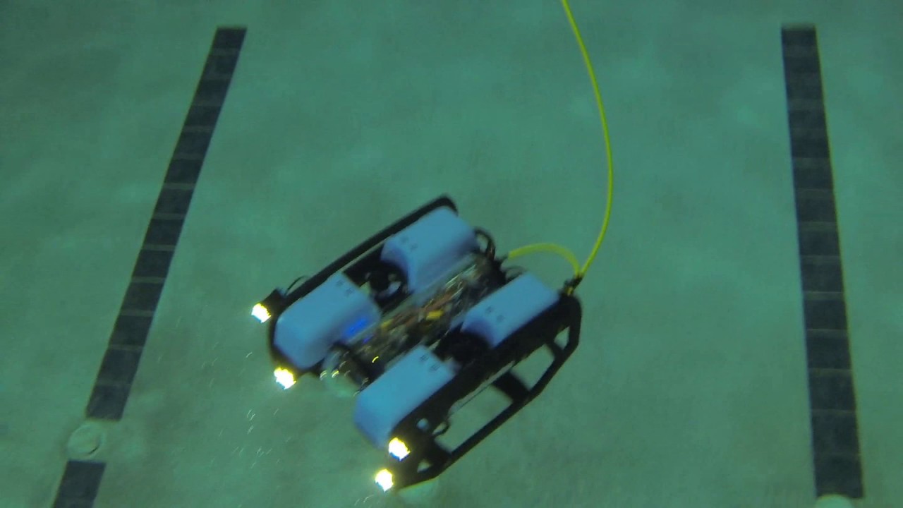 CFMS Blue Rov 2 Testing - YouTube