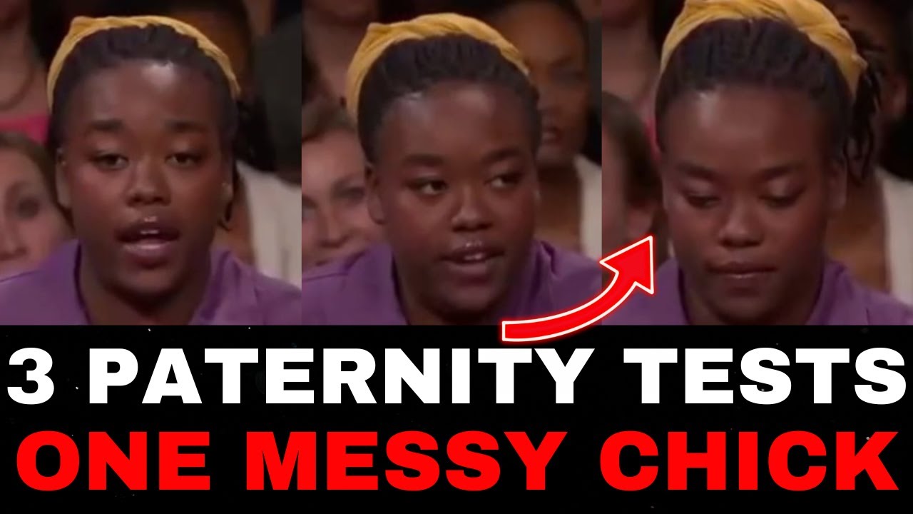 3 paternity tests, one messy chick! - YouTube