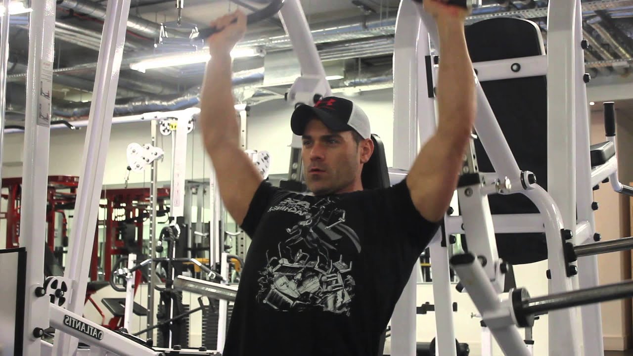 How to do: Machine Shoulder Press | Olly Foster - YouTube