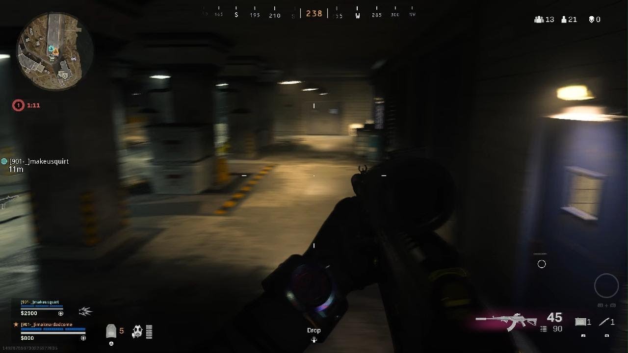Call of Duty quick scope - YouTube