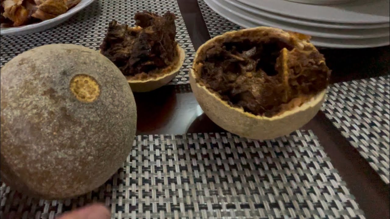 Mysterious fruit.. Does anyone know what kind of fruit this is? - YouTube