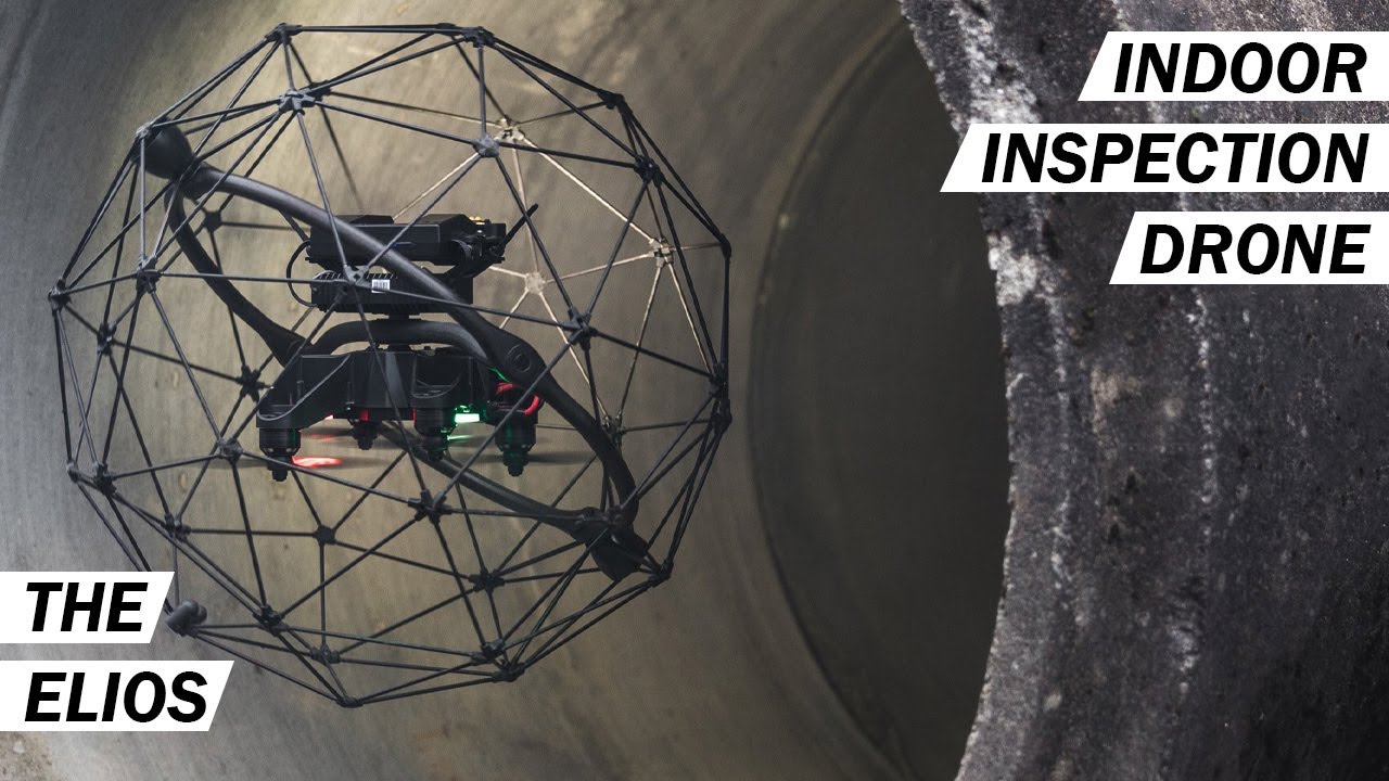 Futuristic Indoor Inspection Drone That Can Inspect Confined Spaces ...