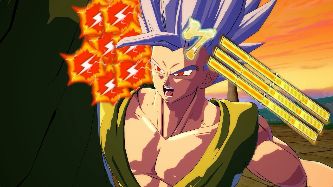 [DBFZ] Gohan does everything right when he gets Level 7 + Sparking ...