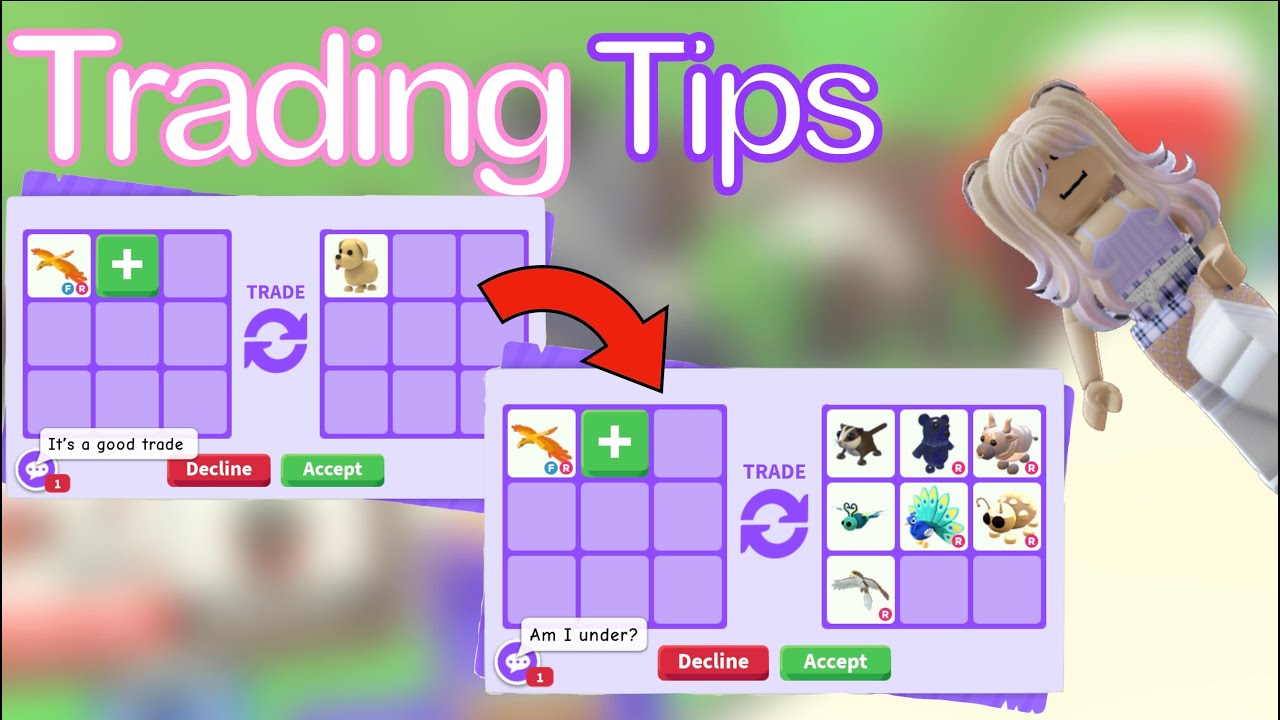 Trading tips in Adopt Me 🦄🦄 - YouTube