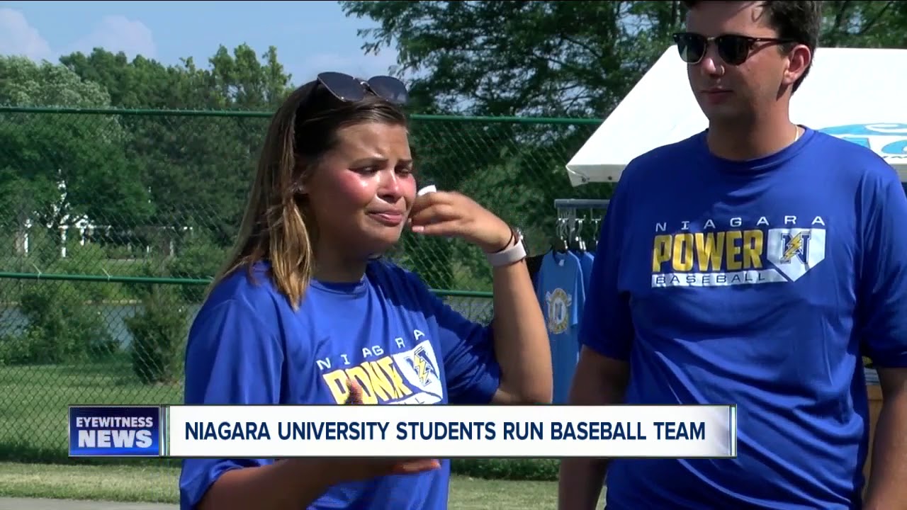 Niagara Power Baseball Run by College Students - YouTube