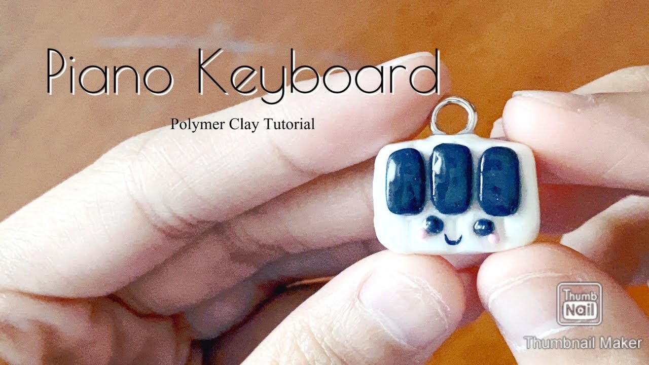 Piano Keyboard | Polymer Clay Tutorial - YouTube