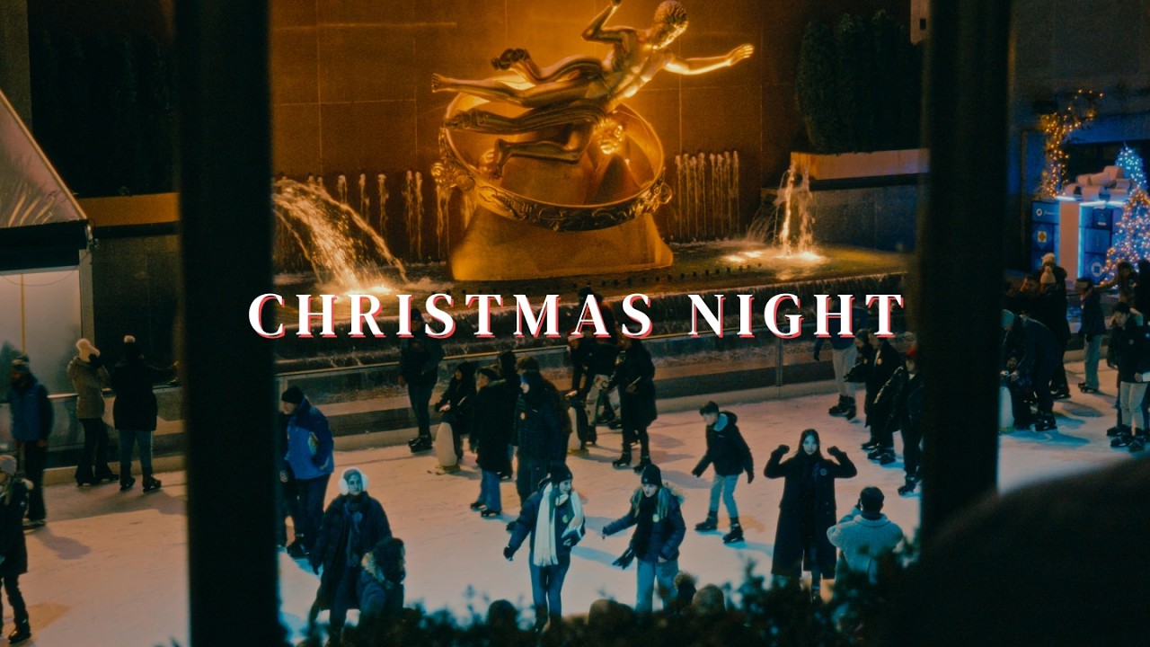 a CINEMATIC Christmas Night in NYC (Lumix S5) - YouTube