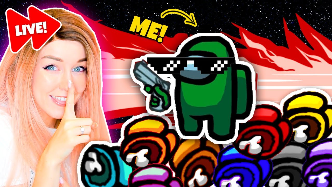 Going from scared to SAVAGE - Back to back IMPOSTOR in Among Us! - YouTube