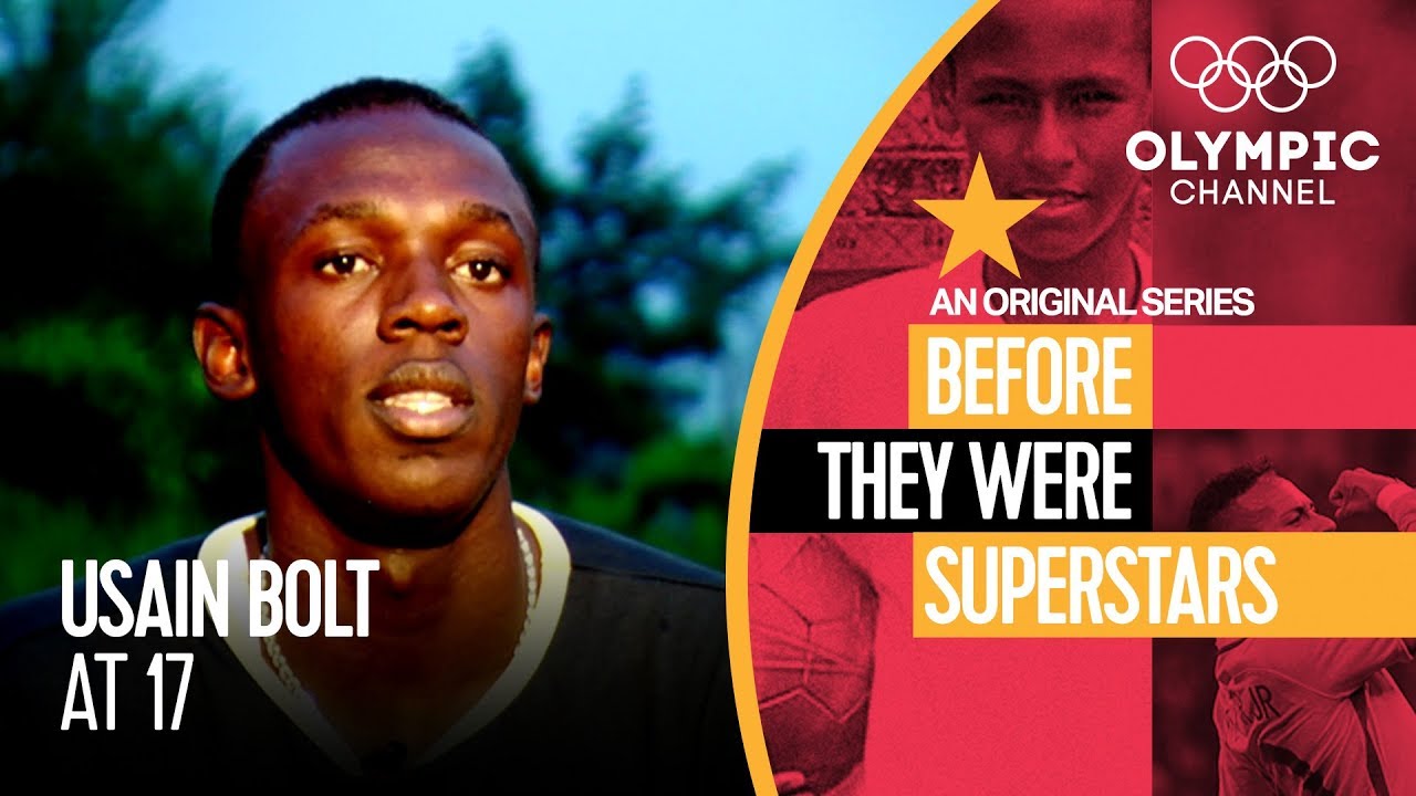 Usain Bolt at age 17 | Before They Were Superstars - YouTube