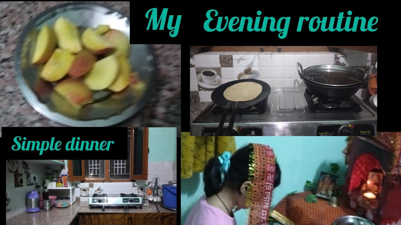 #vlog14 my 🌆 evening routine simple realistic vlog #dailyroutine # ...