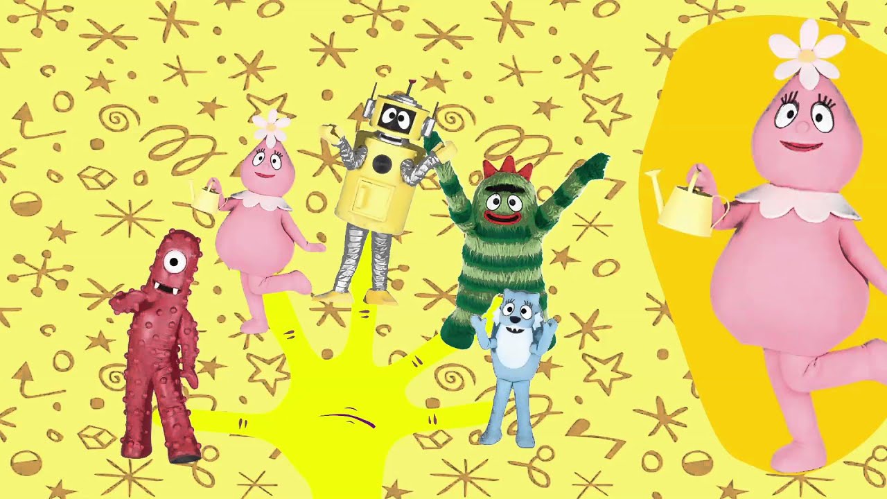 Gabba Gabba Finger Family Nursery Rhymes 007 - YouTube