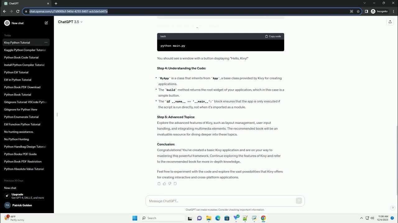kivy python book pdf - YouTube