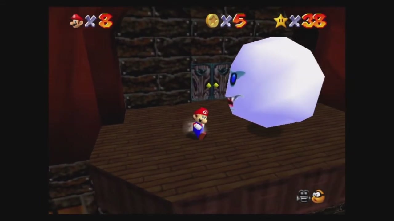 Super Mario 64 Switch - Big Boo's Haunt - Big Boo's Balcony - YouTube