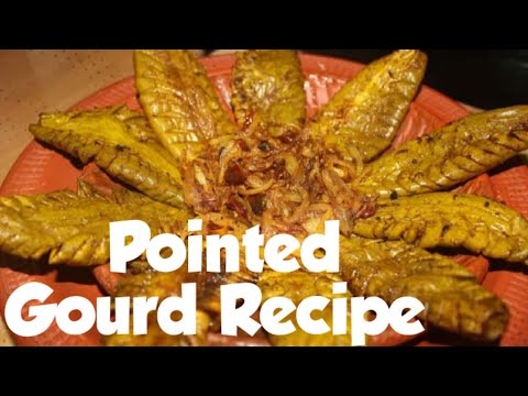 Potol Bhaja Recipe/Fried Pointed Gourd।Bengali Potol Bhaja।বাহারি পটল ...