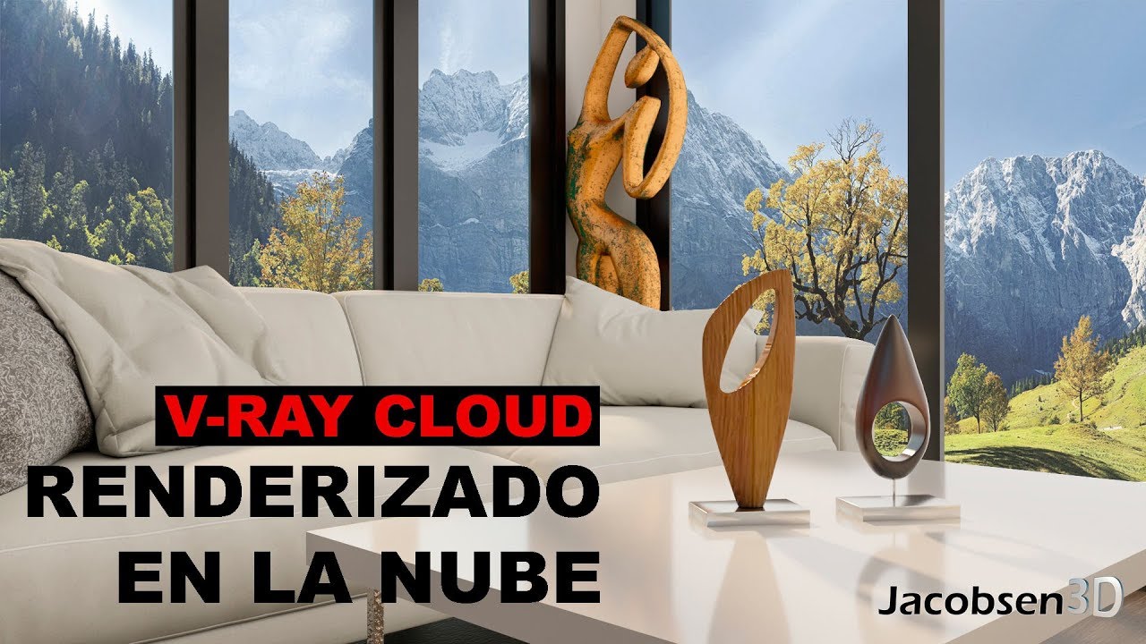 V-Ray Cloud - Renderizado en la nube - YouTube