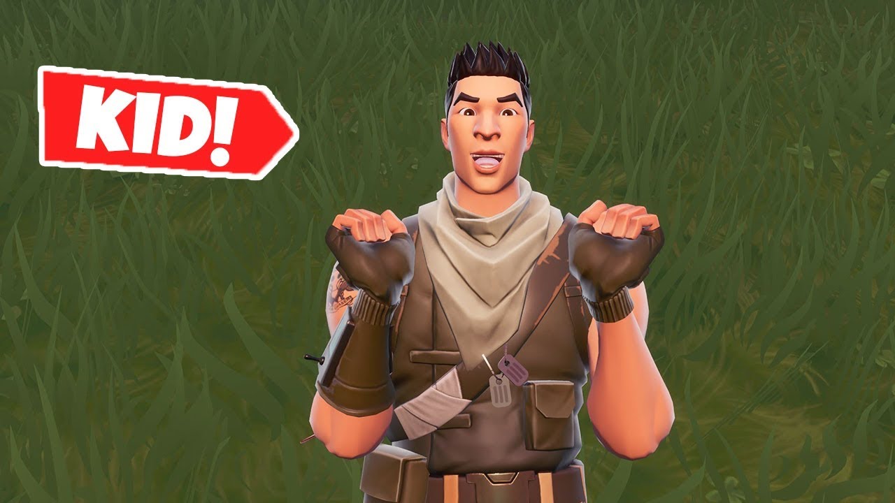 The CUTEST Kid in Fortnite! - YouTube