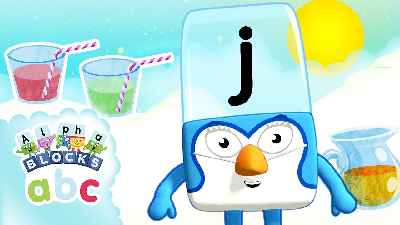 Alphablocks - J comme juin | Apprendre l'anglais - YouTube