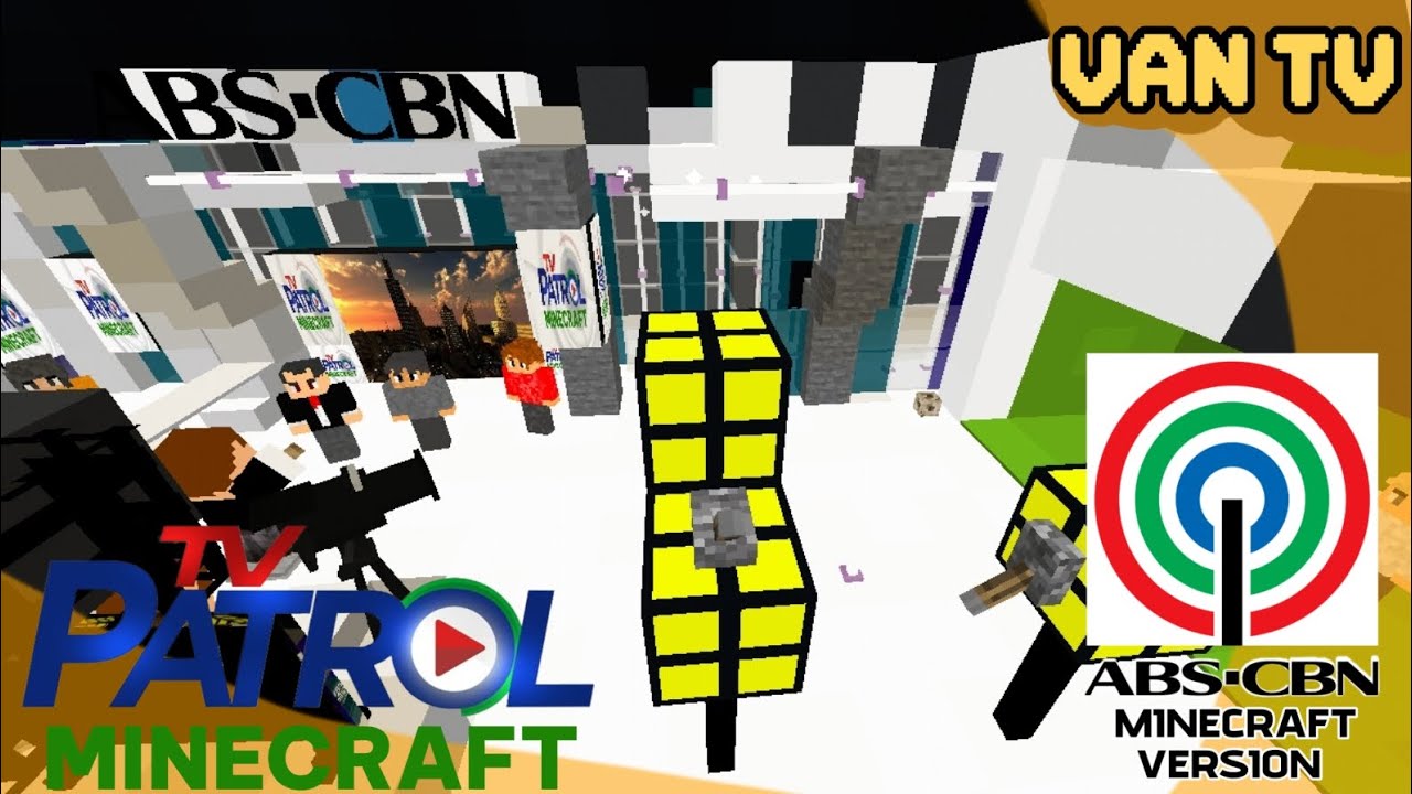 TV PATROL |ABS-CBN MINECRAFT VER.| VAN TV - YouTube