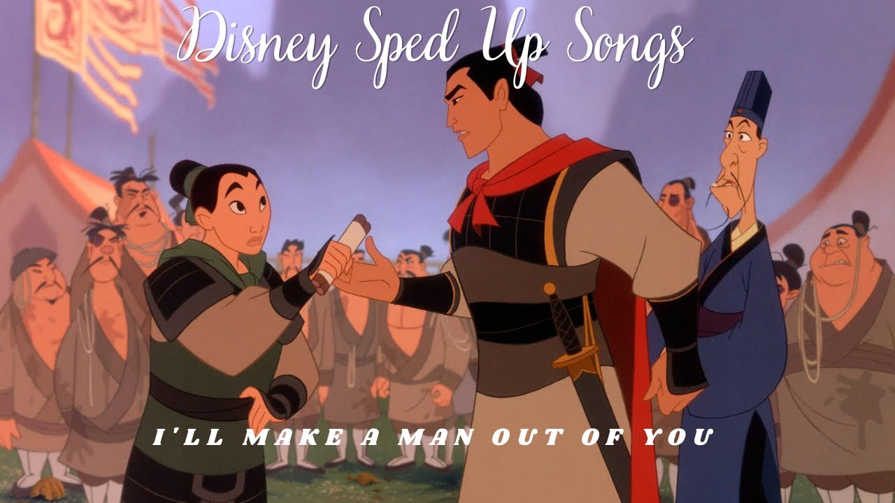 I'll Make a Man Out of You Sped Up Mulan TikTok Audio - YouTube