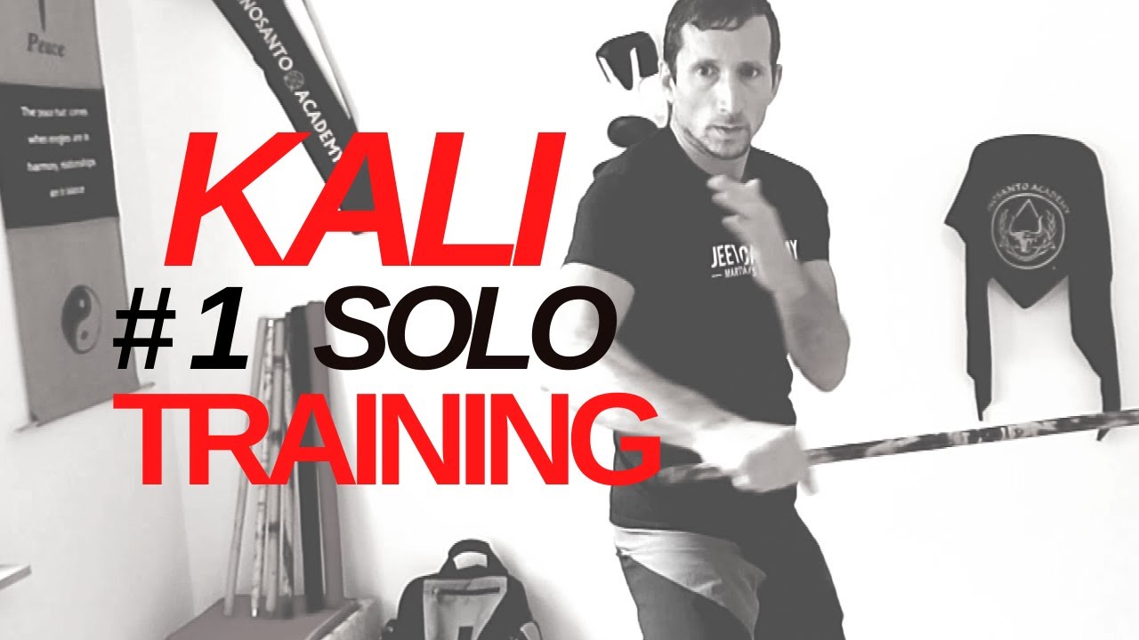 KALI SOLO TRAINING #1 | Basic Strikes - YouTube