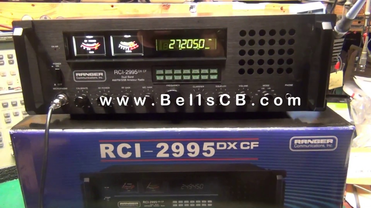 Ranger RCI-2995DXCF Tune-up Report - YouTube