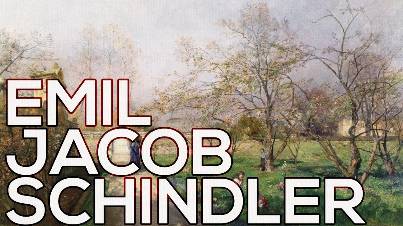 Emil Jakob Schindler: A collection of 51 paintings (HD) - YouTube