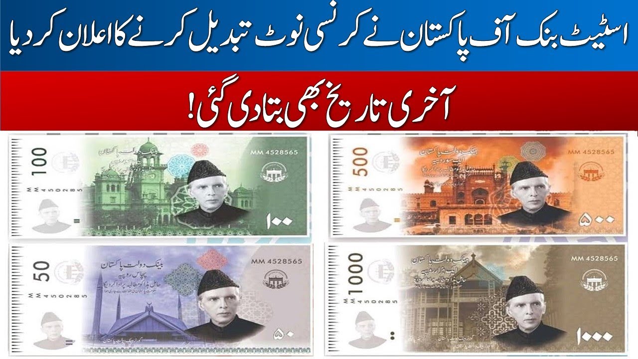 SBP Pakistan Announced to introduce new Currency Notes 2024 | Currency ...