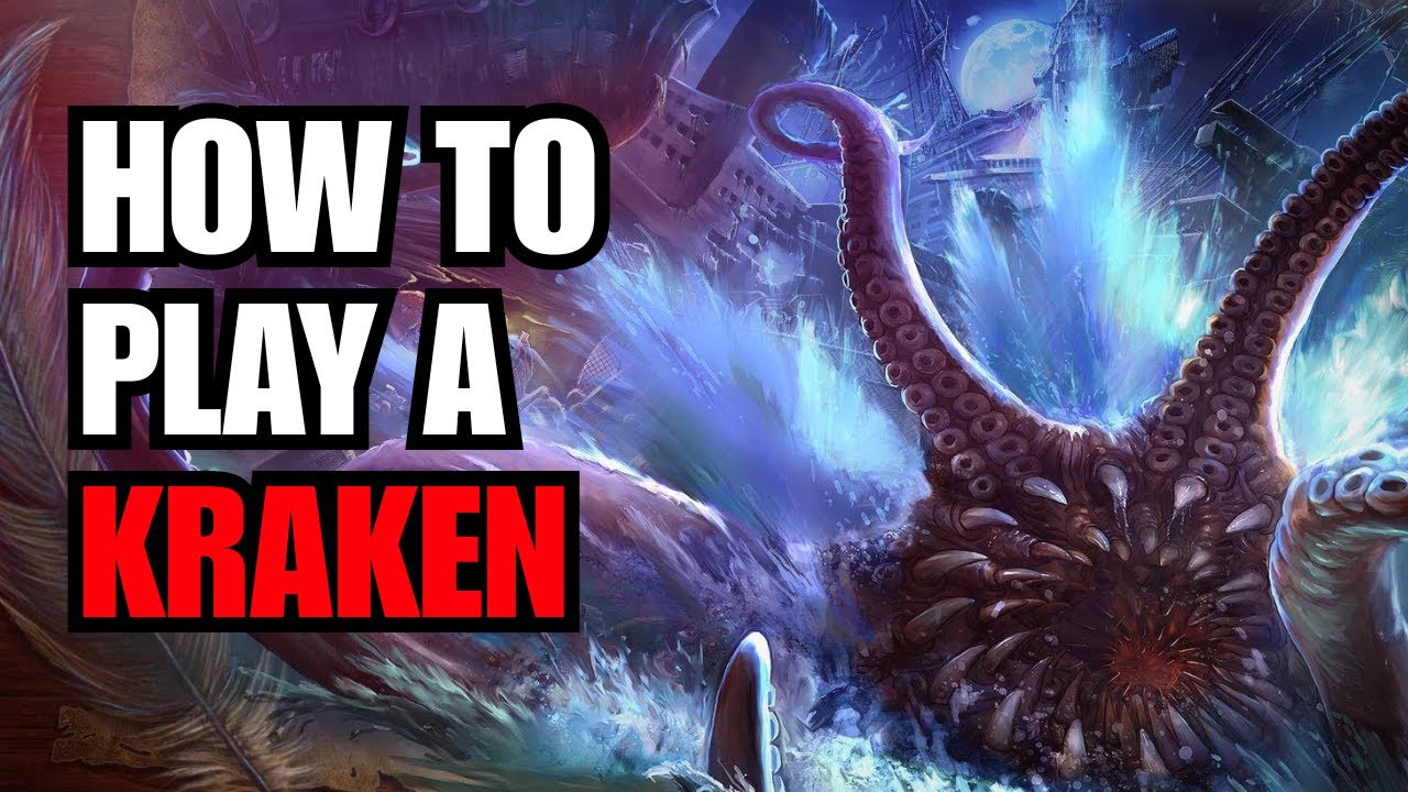 Kraken Combat Tactics | Dungeons and Dragons - YouTube