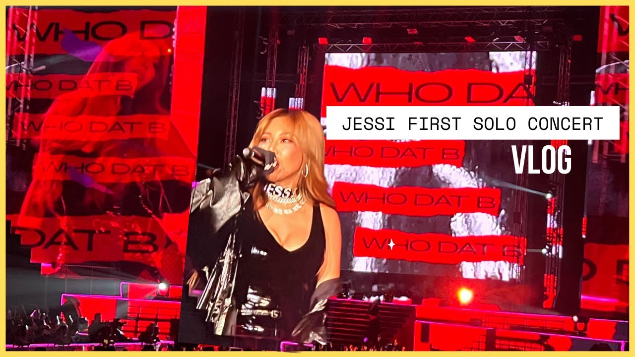 vlog | Jessi First Solo Concert Zoom in Manila Experience - YouTube