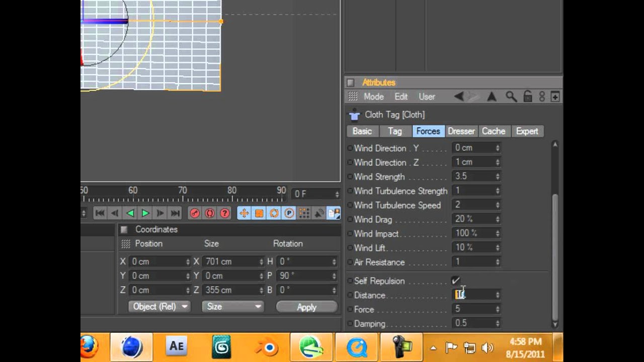 Realistic flag in cinema 4d quick tutorial - YouTube