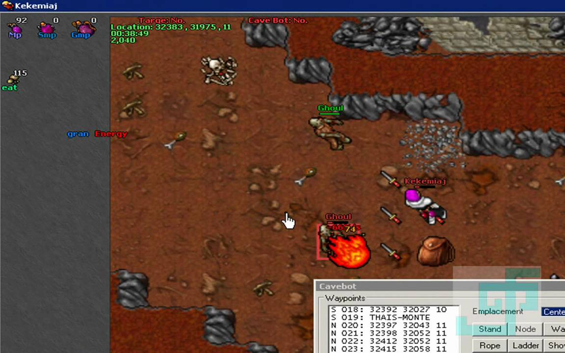 Programando Elfbot : Cavebot y Targeting 3.2 - YouTube