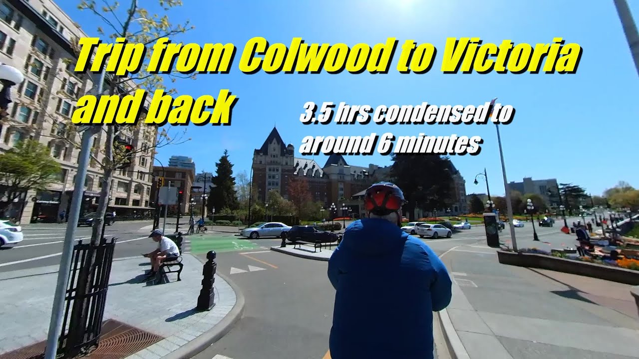 Ebike ride - Colwood to Victoria BC - YouTube