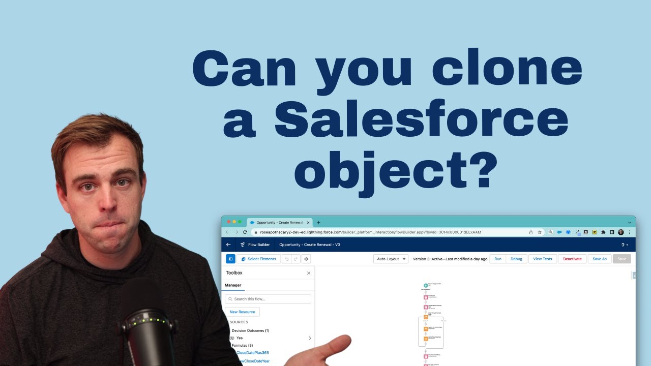 Can You Clone A Salesforce Object YouTube
