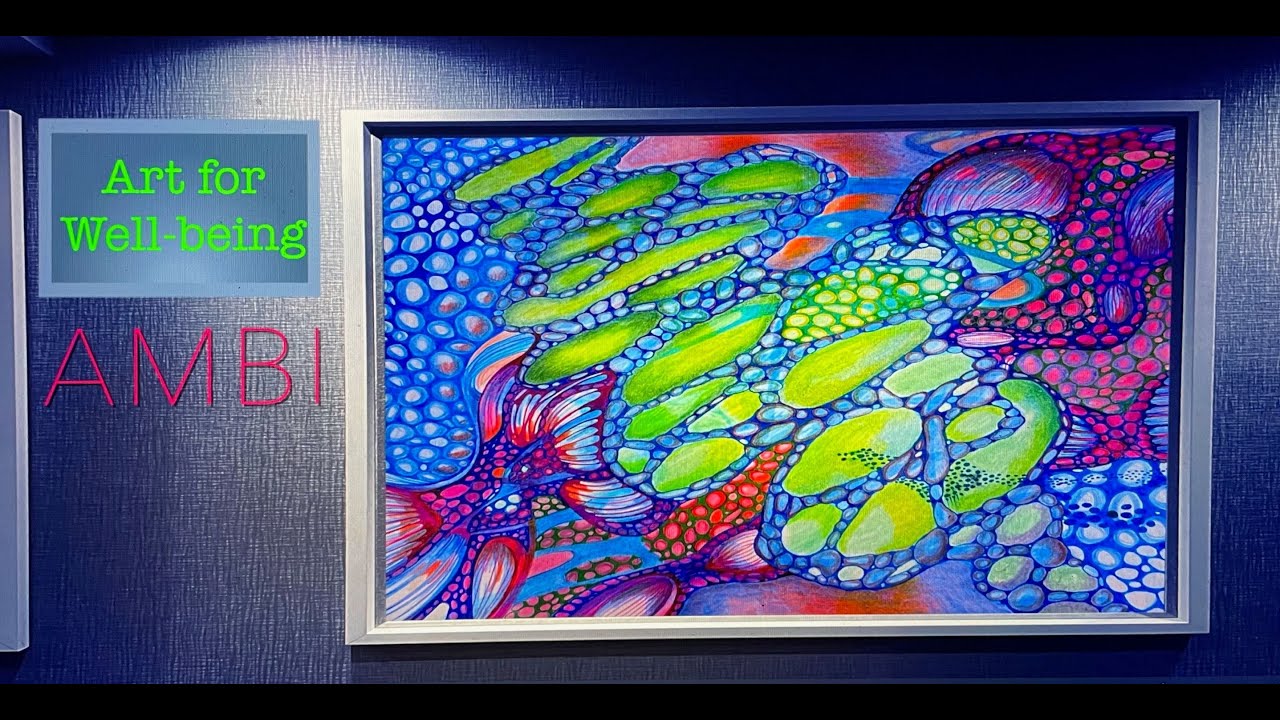 Neurographic, Tangle, Intuitive, Mindful Doodling. Timelapse - YouTube