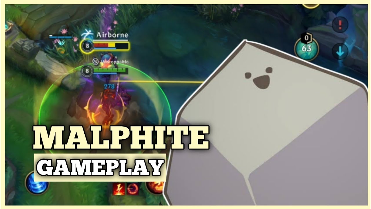 S8 WILD RIFT MALPHITE vs VEX GAMEPLAY ( BUILDS & RUNES ) - YouTube