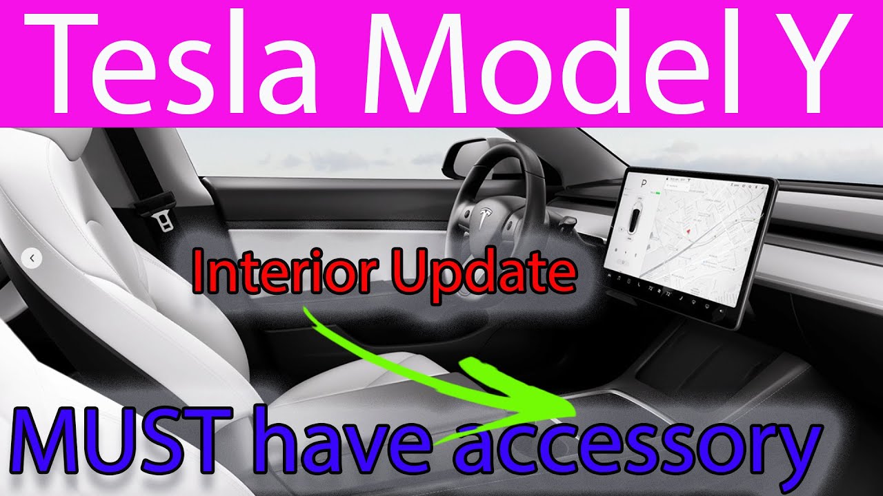 Tesla Model Y Interior Refresh - Complete console refresh with Trash ...