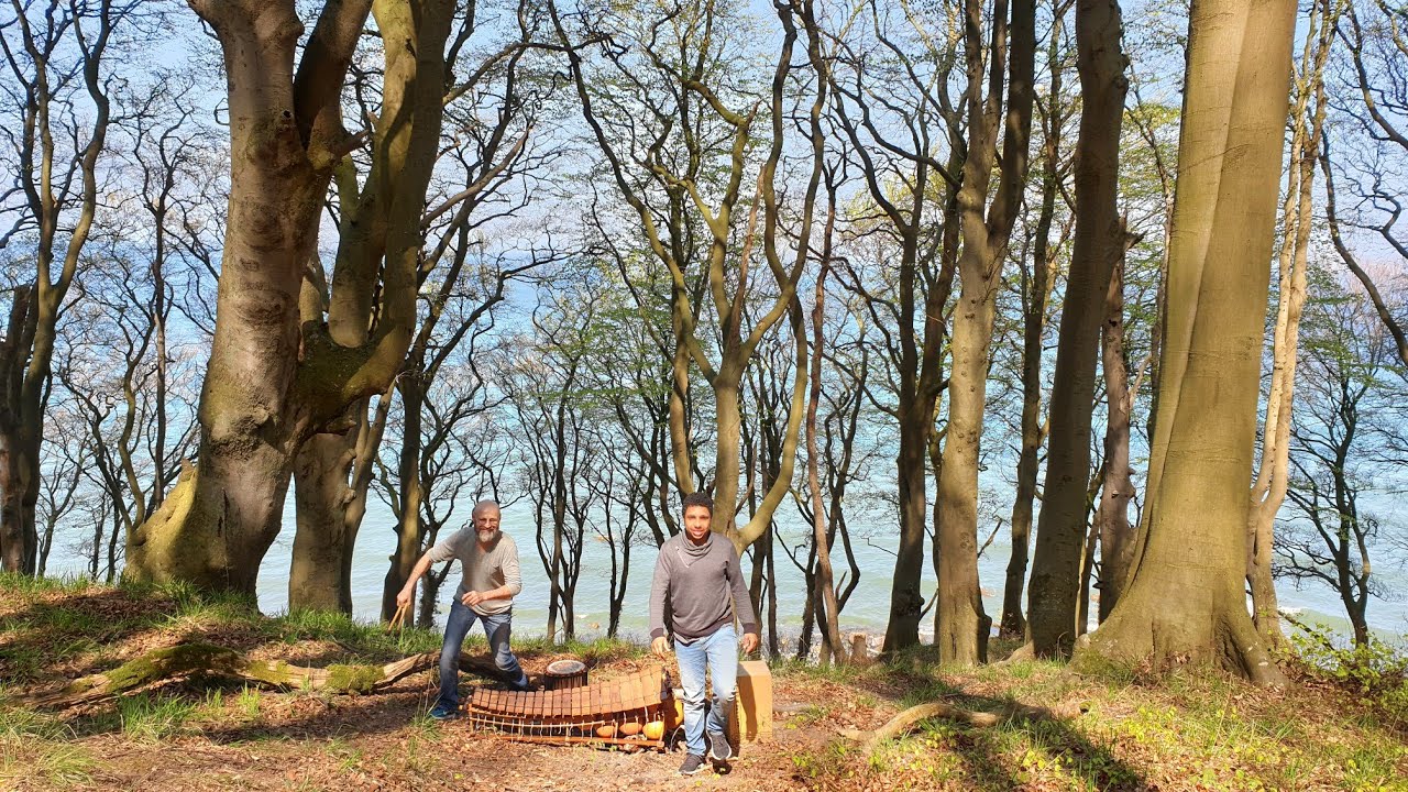 Balafon rhythm in beech forest (Balafon & Cajon) Magamani Balacajon ...