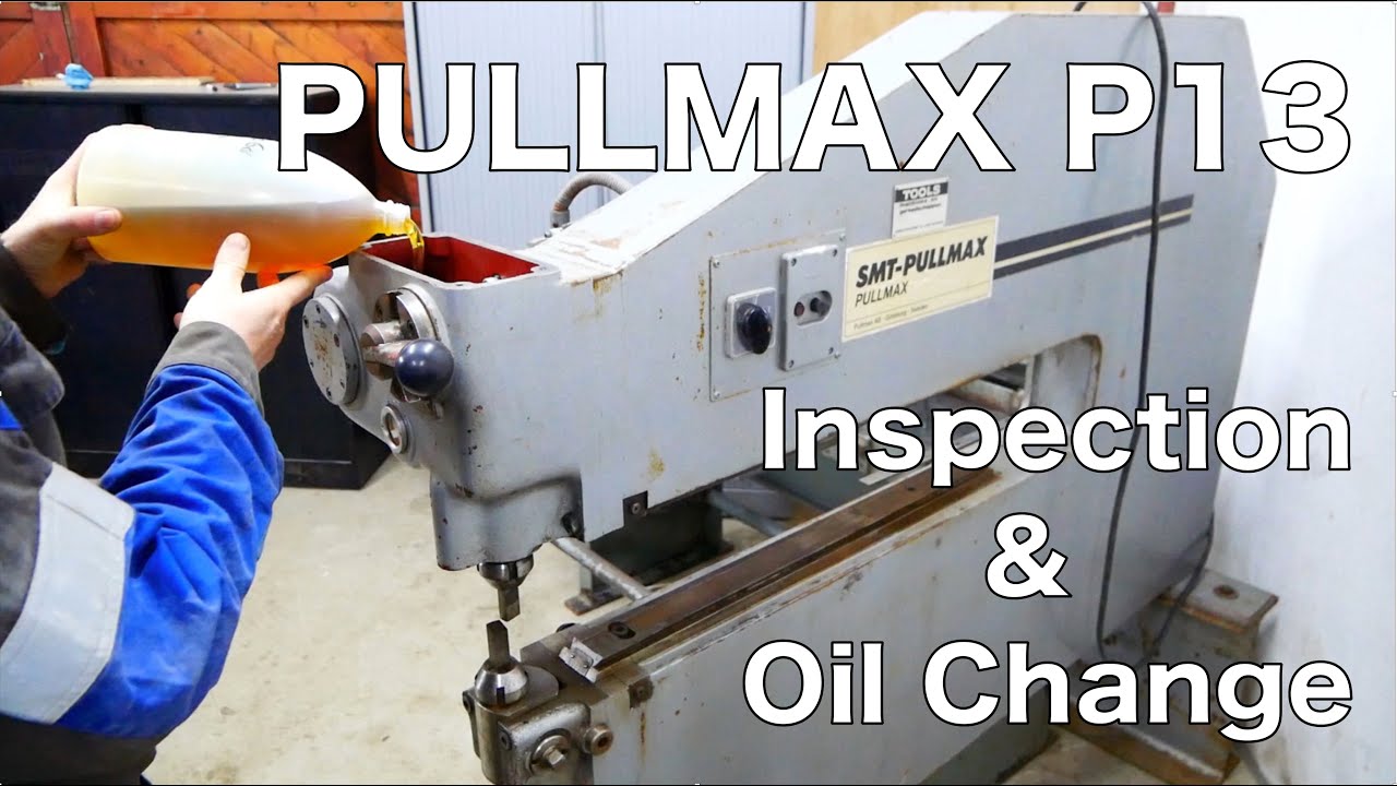 Pullmax P13: Inspection and Oil Change - YouTube