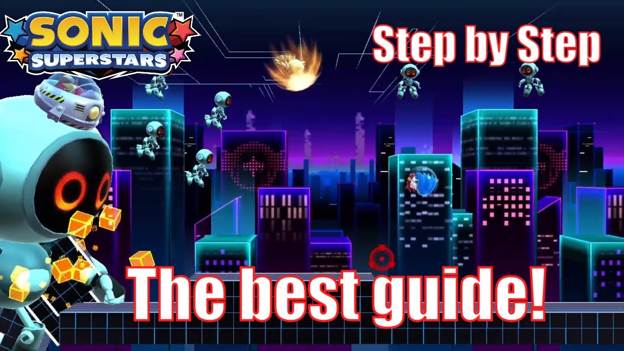 How to beat the Cyber Station Boss guide | Sonic Superstars - YouTube
