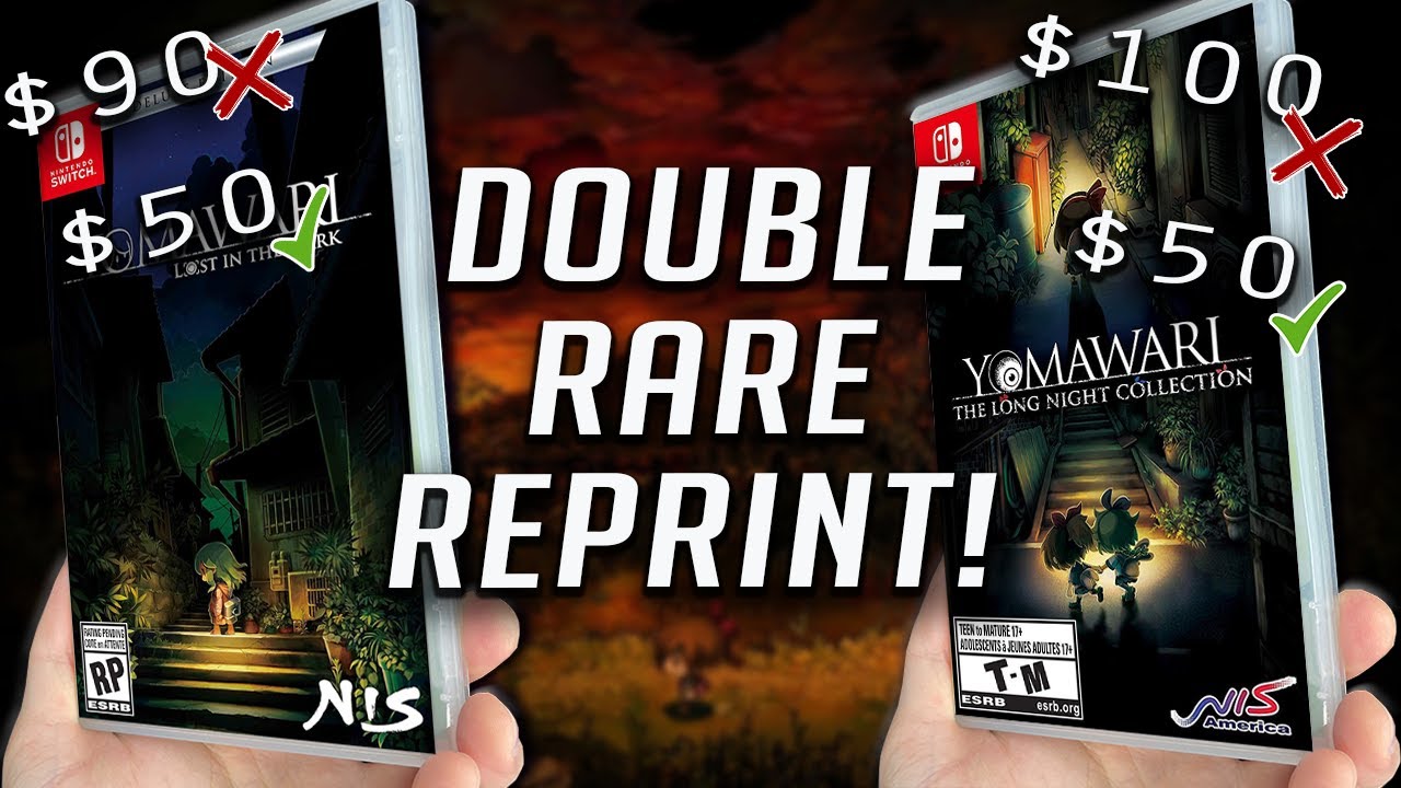 RARE Cute Horror Game Double Reprint! - YouTube