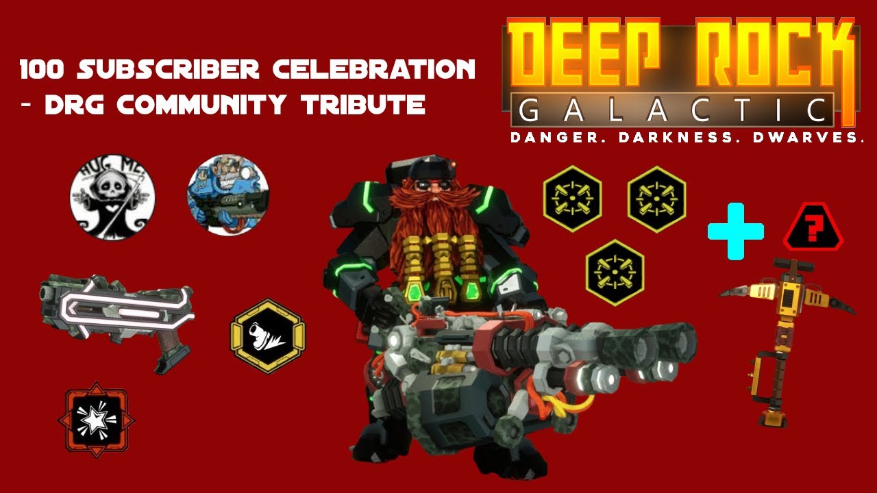 100 Subscriber Celebration - DRG Community Tribute - YouTube